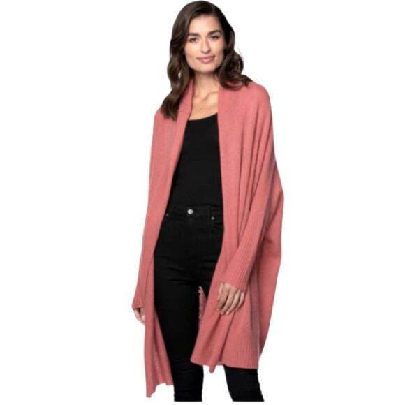 Subtle Luxury | Sweaters | Subtle Luxury 0cashmere Cocoon Shawl Jacket ...
